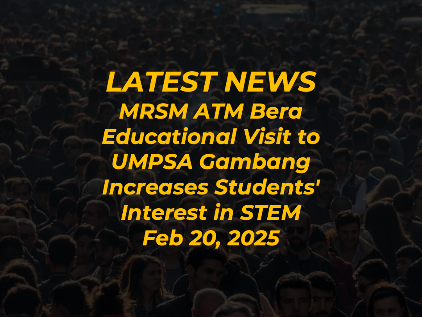Centre for Mathematical Sciences - MRSM ATM Bera Educational Visit to ...